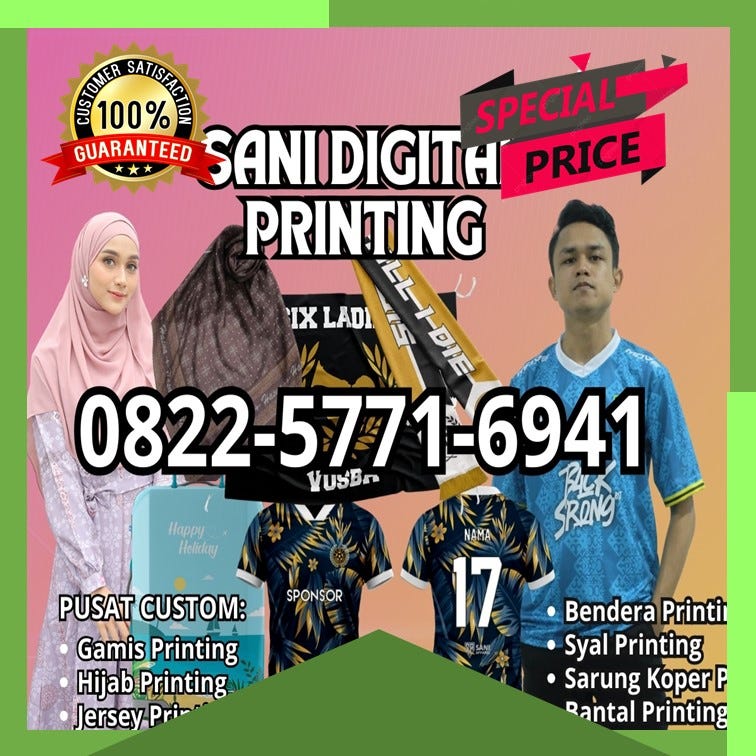 TERJAMIN WA. 0822–5771–6941, PABRIK kain printing jersey Toraja Utara ...
