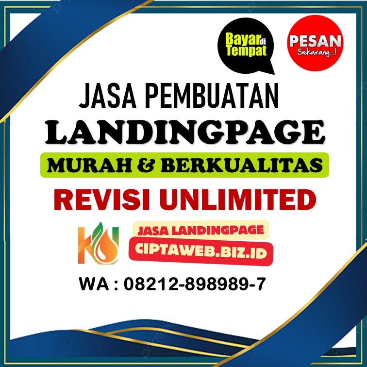 0821–2898–9897 (REVISI UNLIMITED), Jasa Pembuatan Website Landingpage ...