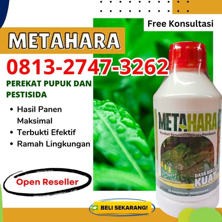 ORGANIK! 0813–2747–3262, AGEN Perekat Perata Penembus Pestisida Kota ...