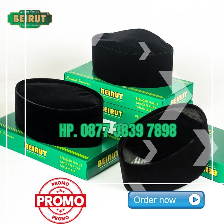 TERBAIK CALL 0877 3839 7898, DISTRIBUTOR songkok hitam polos Ngawi ...