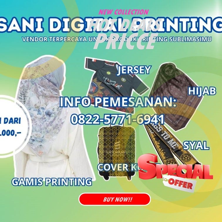 TERBARU WA. 0822–5771–6941, PUSAT printing kain custom Bali ...