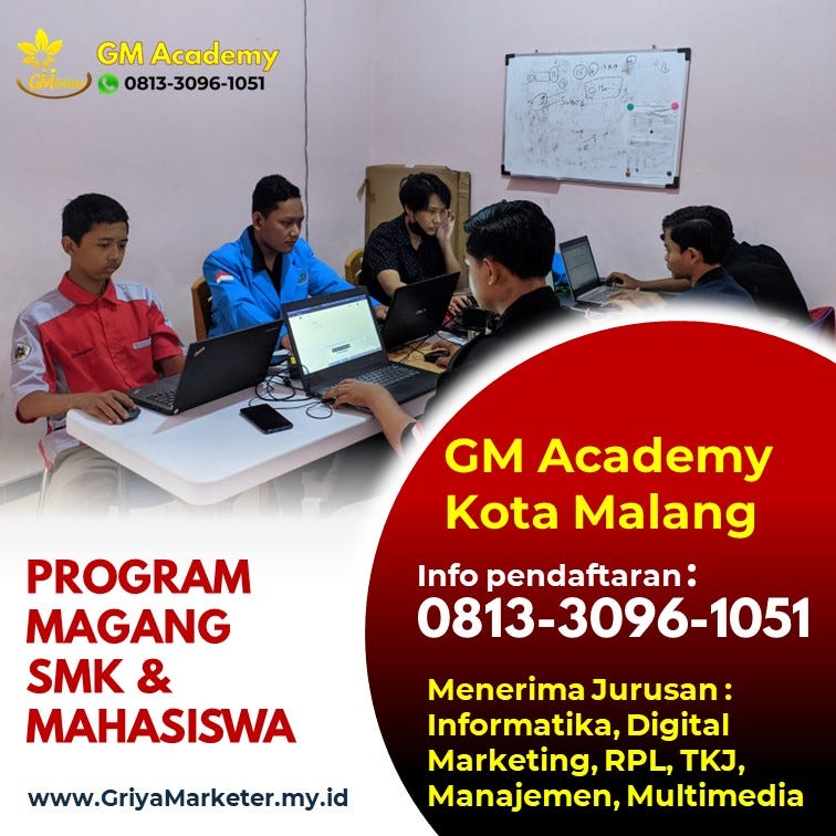 Magang SMK Jurusan MPLB Dekat Malang - GM Academy - Medium