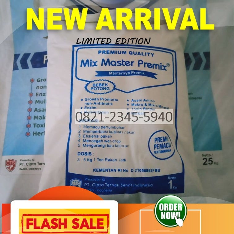 Pemacu Pertumbuhan Bebek Jepara - premixbebek - Medium