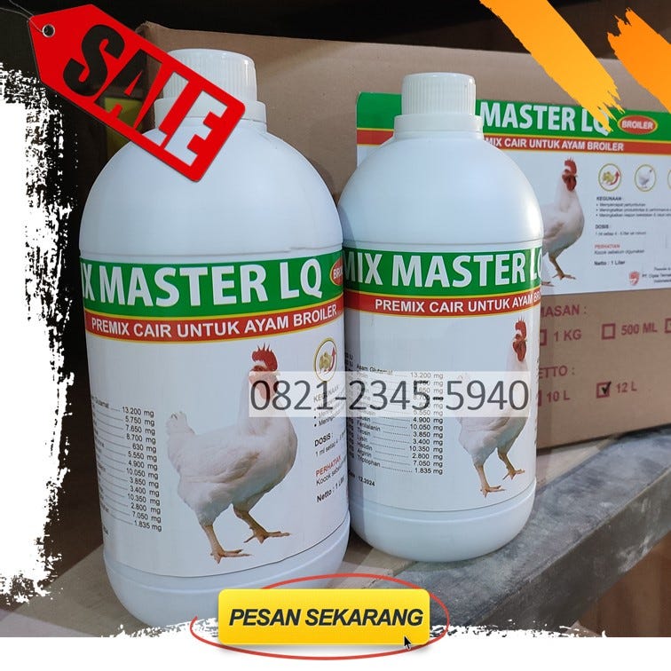 WA 0821–2345–5940, Obat Ayam Potong Agar Cepat Besar Gambiran ...