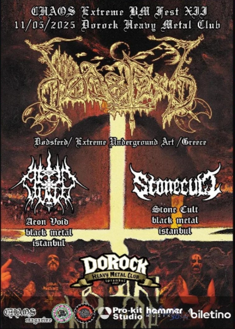 chaos extreme metal fest xii. 11 mayıs 2025 DorockHMC | by meliqshake ...