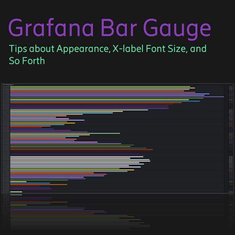 Grafana Bar Gauge Tips About Appearance X Label Font Size And So Forth By Bruce Wen Code