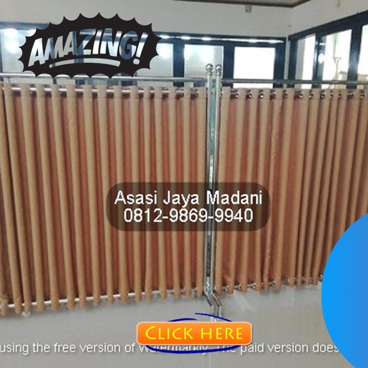 WA 0812-9869-9940 Partisi Sekat Shaf Pembatas sholat Masjid musholla ...