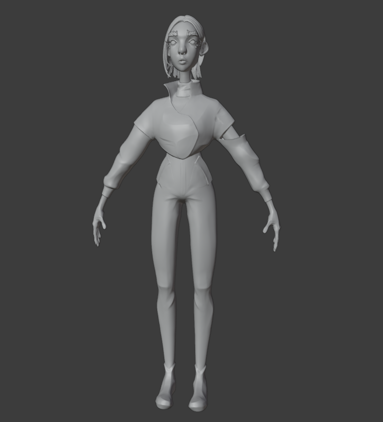 Character sculpting - Emilija Poderyte - Medium