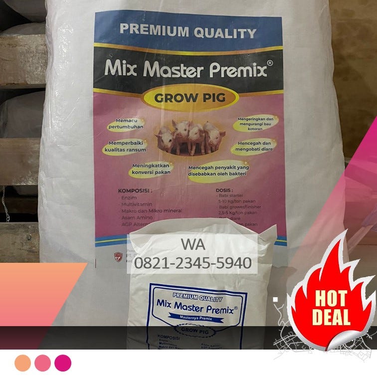 WA.0821–2345–5940, Vitamin Babi Cepat Besar Modo - Widodo - Medium