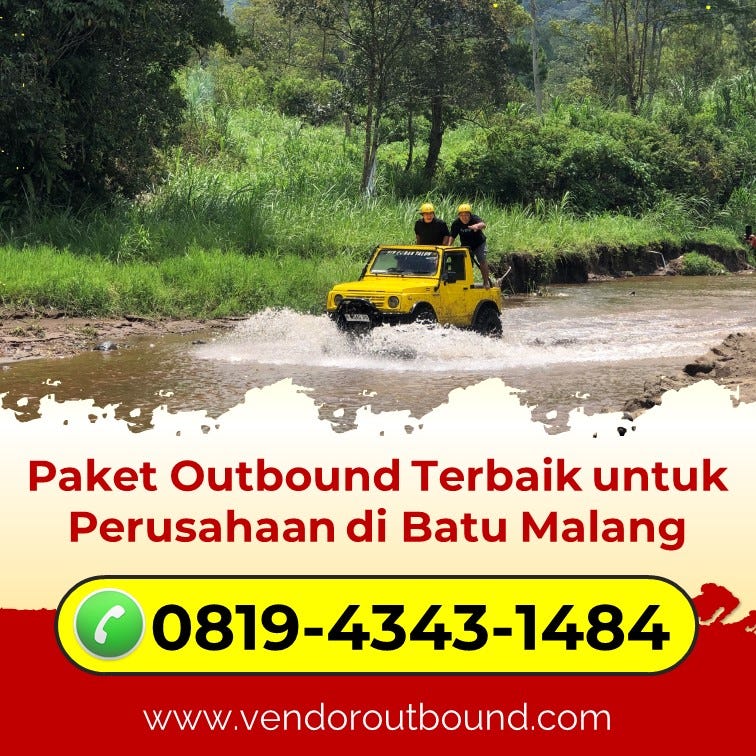 Hub 0819–4343–1484 Paket Outbound dan Fun Games di Batu Malang yang Menyenangkan | by ...
