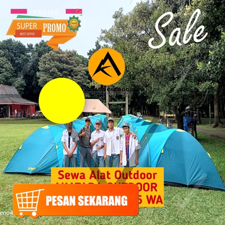 0813–1750–4405 HEMAT, Sewa Alat Outdoor Utan Kayu | by ...