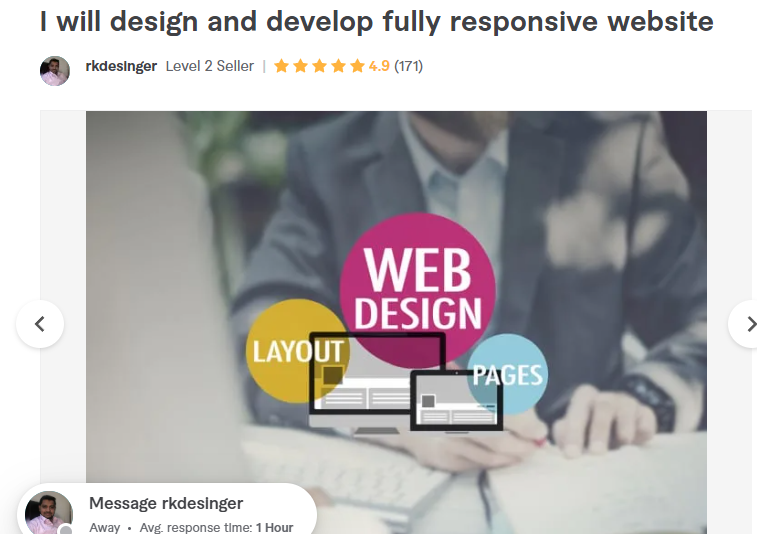 5 Best handpicked web designers on Fiverr | by Deepak Joshi | Medium