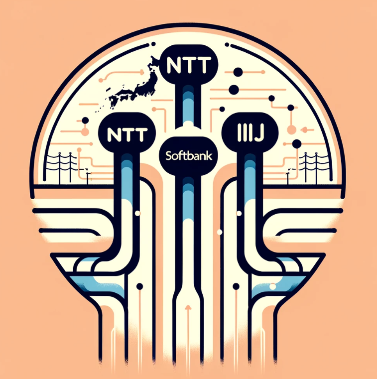 日本三大线路介绍:NTT线路、软银线路和IIJ线路 - Dominic Wiggins - Medium