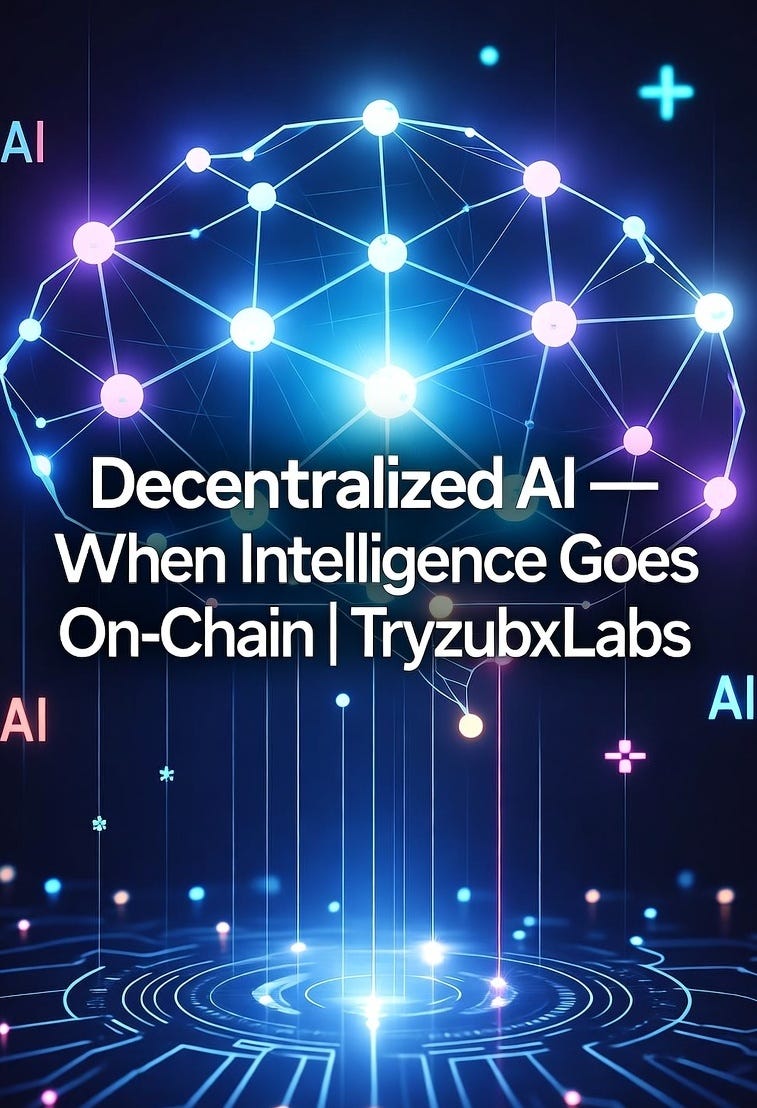 Decentralized AI: How to Merge Artificial Intelligence and Blockchain ...