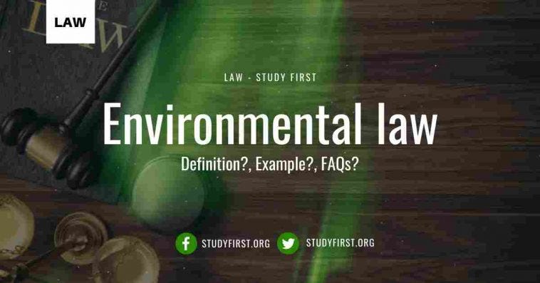 Environmental law — Study First | by Study First | Medium