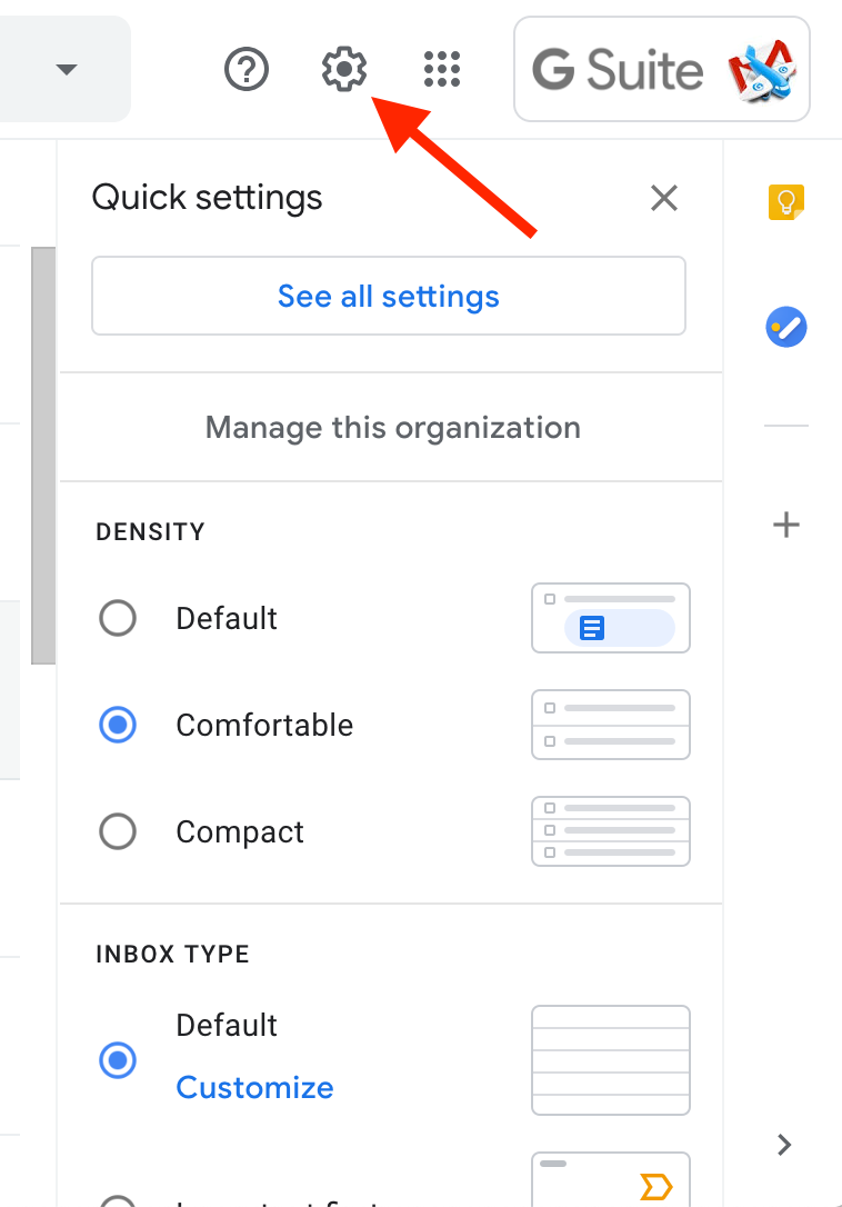 Gmail Quick Settings. Gmail introduced a quick settings menu… | by ...