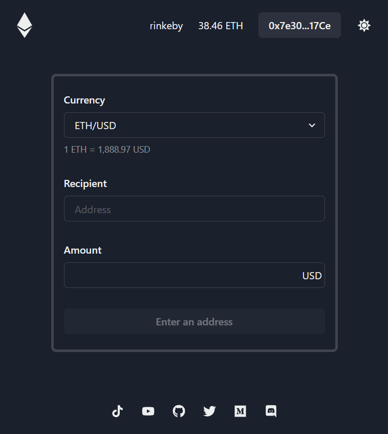 My First Dapp using Chanlink Price Feed | by yuichiro aoki | Coinmonks | Medium