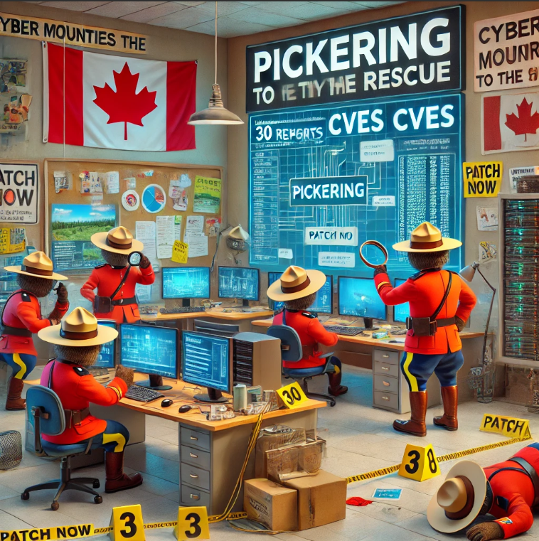 Canadian Cyber Threats: Analysis of 30 CVEs for the City of Pickering ...