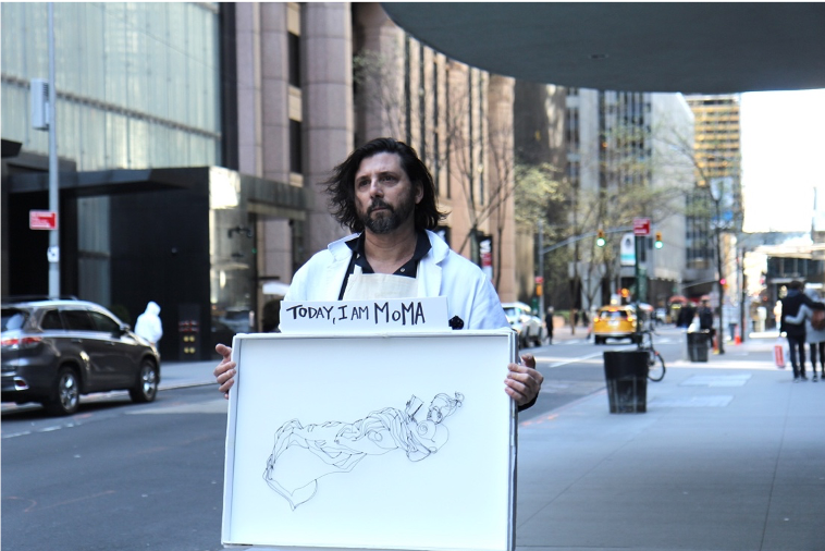 An Artist’s New Landscape. Skye Ferrante held a one-man vigil in… | by ...