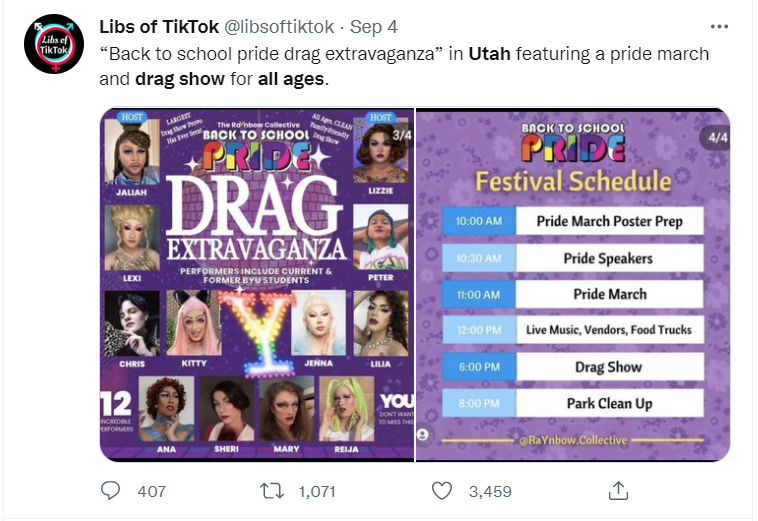 BYU Student Group Drag Show Propaganda | by Big Red Celt | Medium