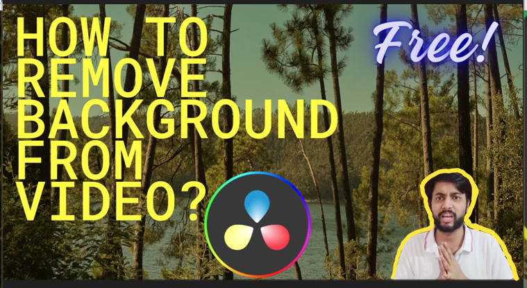 How to remove background from video without green screen?? | by Sourabh ...