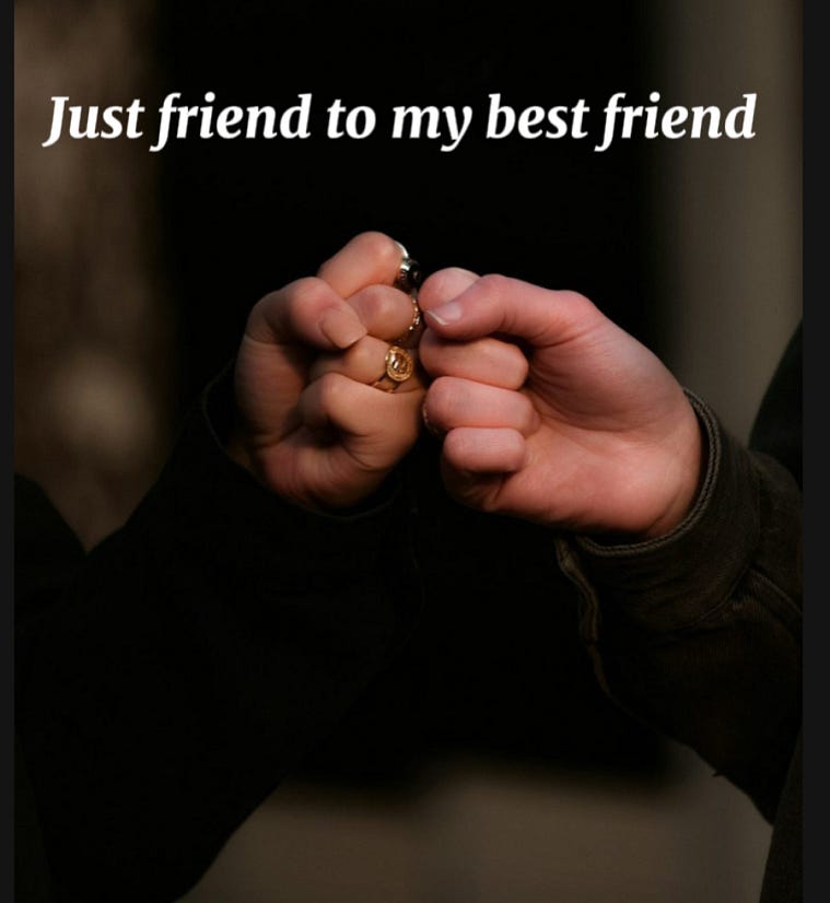 Just friend to my best friend:-. Being friend to your best friend is ...