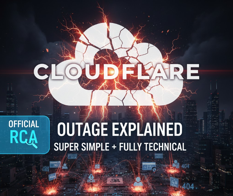 Cloudflare Outage Explained (Super Simple + Fully Technical) — Based Completely on the Official ...