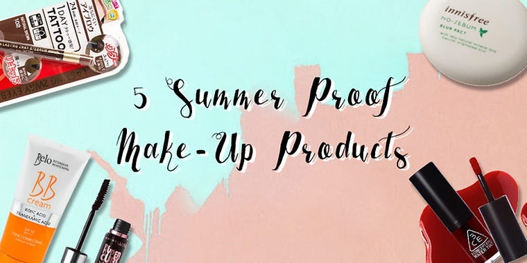 5 Summer Proof Make-Up Products | by ZALORA PH | THREAD by ZALORA