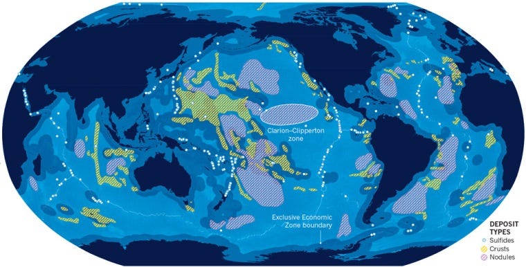 The Clarion-Clipperton Zone. The Clarion-Clipperton Zone as a… | by ...