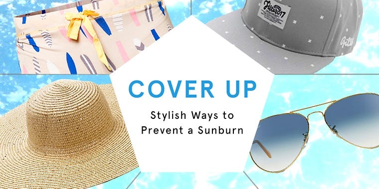 COVER UP: Stylish Ways To Prevent A Sunburn | by Toni Quiogue | THREAD ...