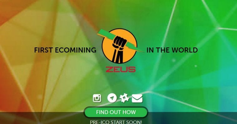Zeus - The World’s First Waste Treatment Crypto Technology | by Mutz03 ...