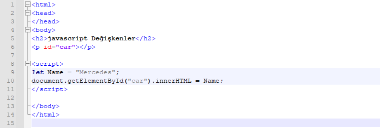 JAVASCRİPT’TE DEĞİŞKENLER. Javascrip’te değişken oluşturma ‘var’… | by ...
