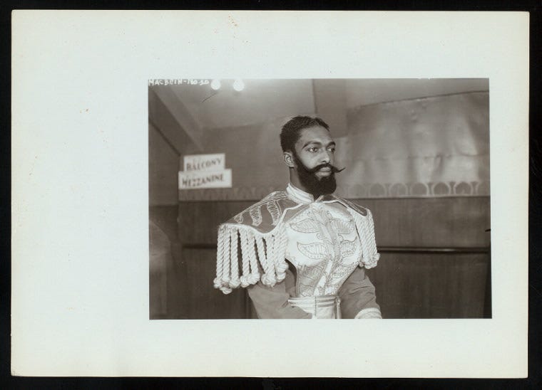 Maurice Ellis Photo from 1936 Production of Macbeth | by Valerie A ...