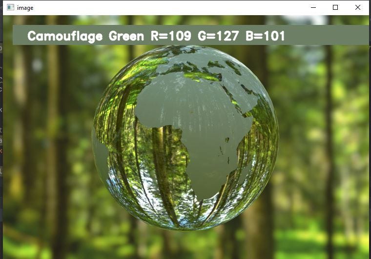 Color Detection Using Pandas And Opencv By Dhruval Gandhi Medium