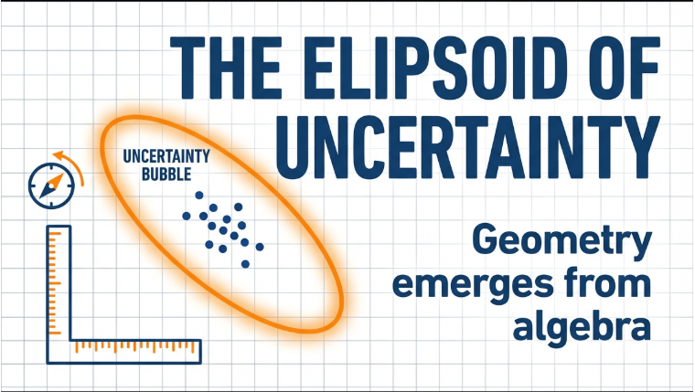 The Ellipsoid of Uncertainty: Geometry Emerges from Algebra | by Tomio ...