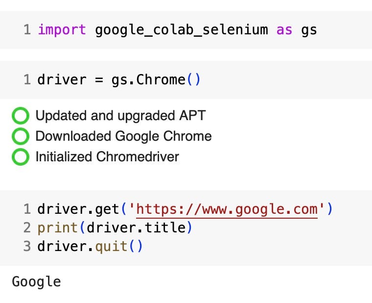 How to Use Selenium in Google Colab Notebooks - Jacob Padilla - Medium