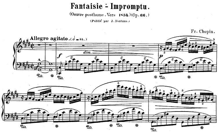 Listen To Chopin Fantasie Impromptu Online | varsana.com