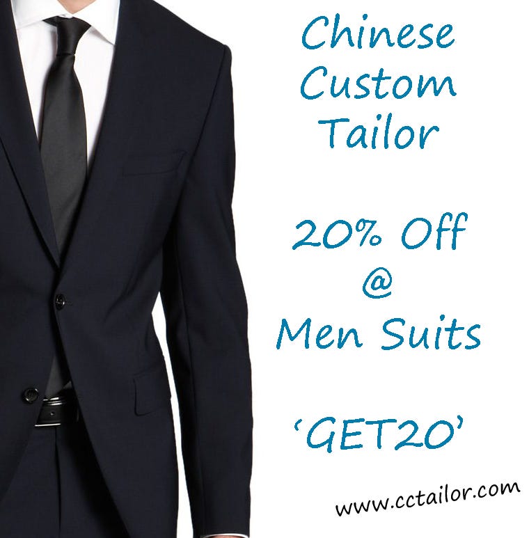 Custom Stitched Suits | by Chinese Custom Tailor | Medium