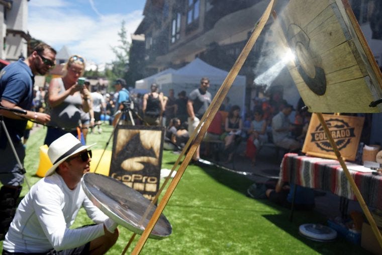Michael Papadakis- an artist who uses sun and magnifying glass to make ...