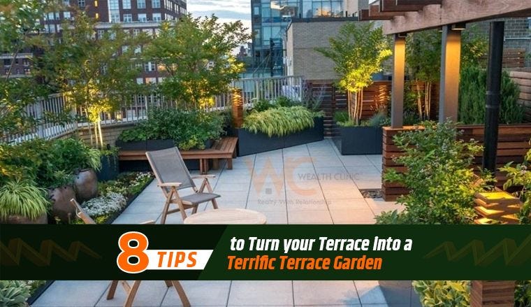 8 Tips to Turn your Terrace into a Terrific Terrace Garden - Wealth ...