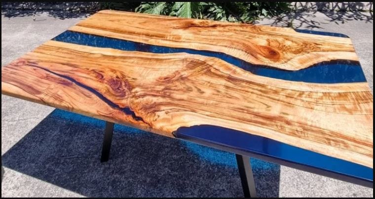 Epoxy resin table | Touchwood Design - Touchwood design - Medium