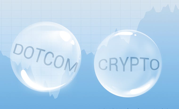 Dotcom Vs Crypto Bubble In This Article I Will Make A By Dmtrading