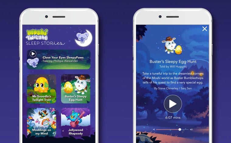 Moshi Monsters spawns a new ‘Sleep Stories’ app for kids | by Stuart ...