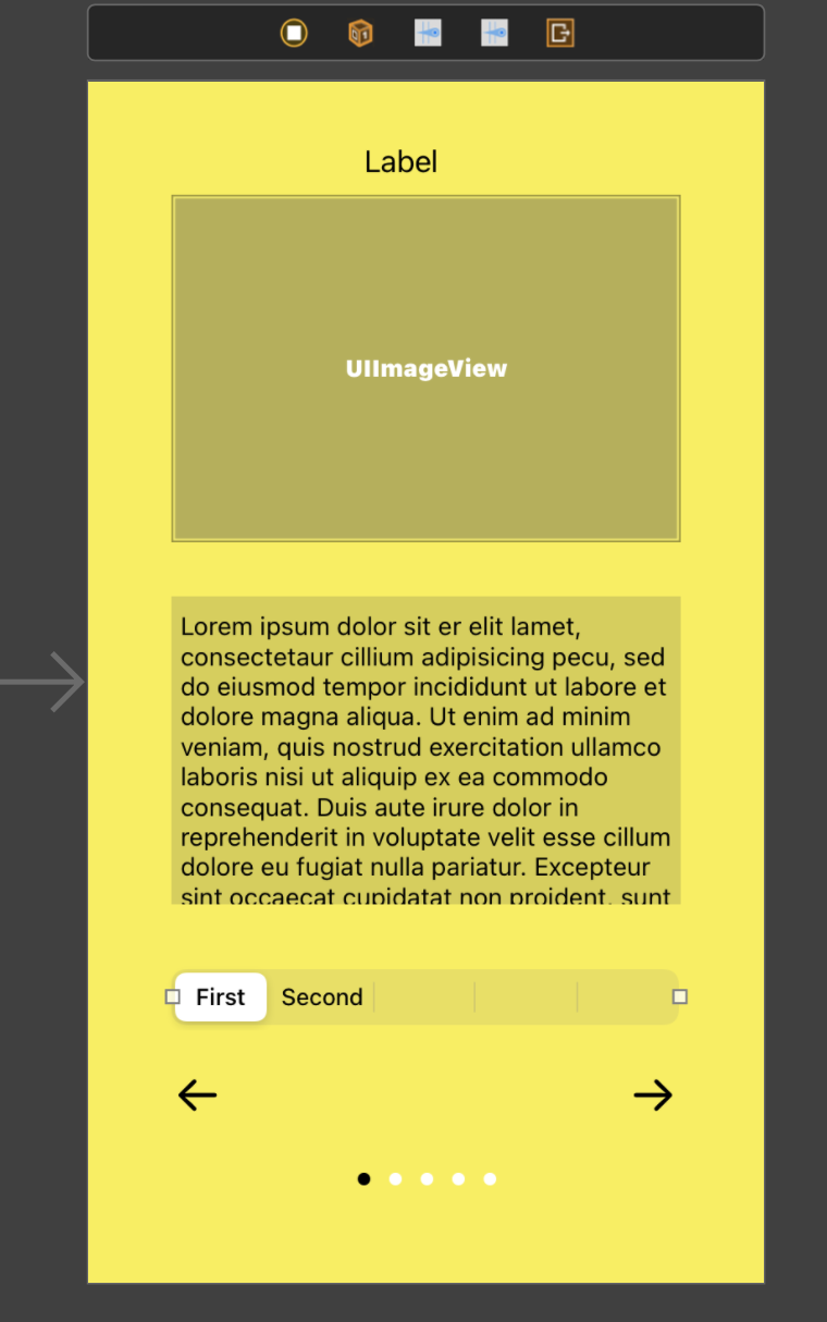 練習page control, segmented control, button gesture製作狗app | by Dennis | 彼得潘的 Swift iOS / Flutter ...