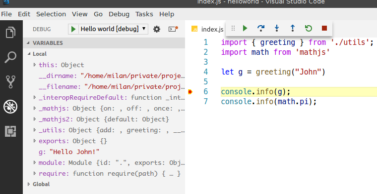 NodeJS, VS Code Hello World. I come from simple Java world and I’d ...