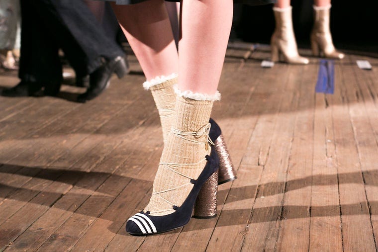 Zooming In On Footsie Fever. Fresh off the runway and street style ...