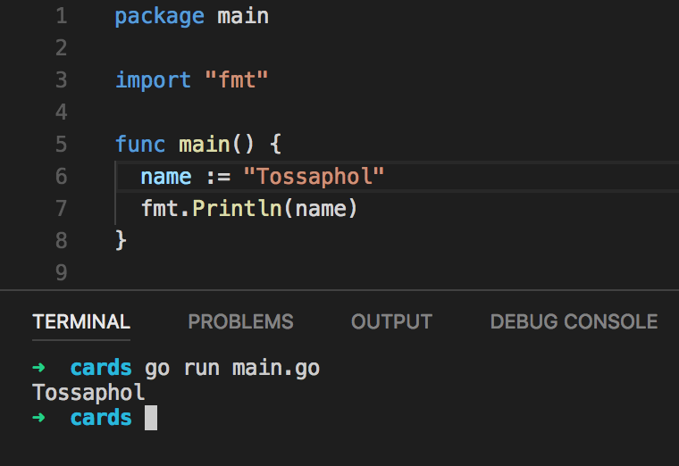 Golang Part 3 : Variable Declarations in Go | by Tossaphol Chin | Digital Thai Valley | Medium