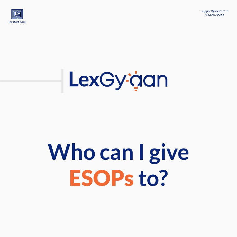 Who can you give ESOPs to?. This is the second video in a series of ...