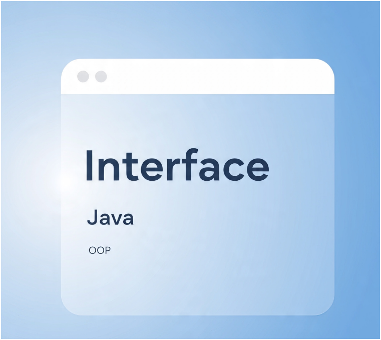 Interface pada Pemrograman Berorientasi Objek dengan Java | by ...
