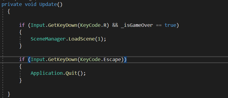 How to make the Escape Quit the application in unity. - Mario lopez ...